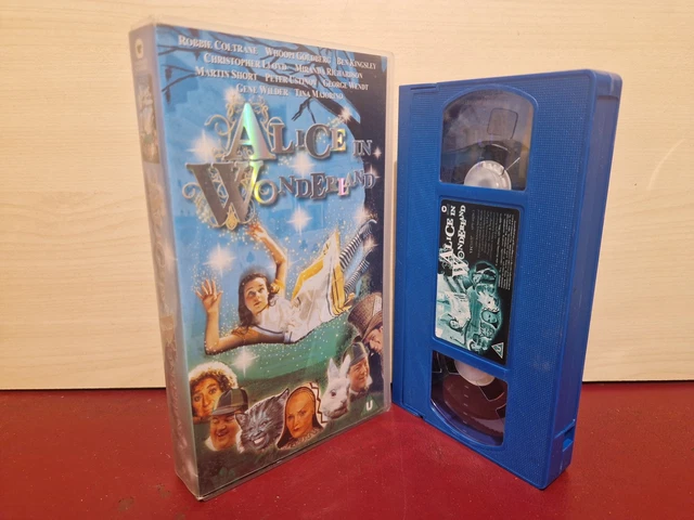 ALICE IN WONDERLAND 1999 Robbie Coltrane,Ben Kingsley - PAL VHS Video ...