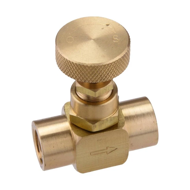 1PCS WATER GAS Liquid Control Gas Needle Valve 1/8" NPT Female $37.17 ...