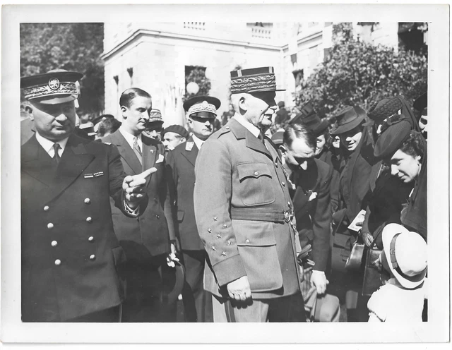 ENSEMBLE DE 10 photos officielles Maréchal Pétain 1941/1942 WW2 EUR 150 ...