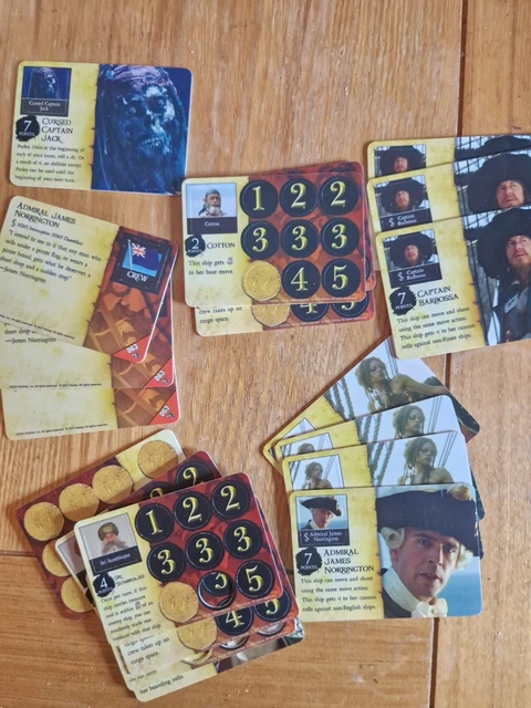 WIZKIDS PIRATES CSG Pirates Of The Caribbean Lot £21.51 - PicClick UK