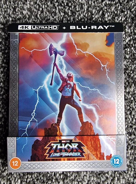 THOR: LOVE AND Thunder Steelbook (4K Ultra HD + Blu-ray, 2022, 2 Discs ...