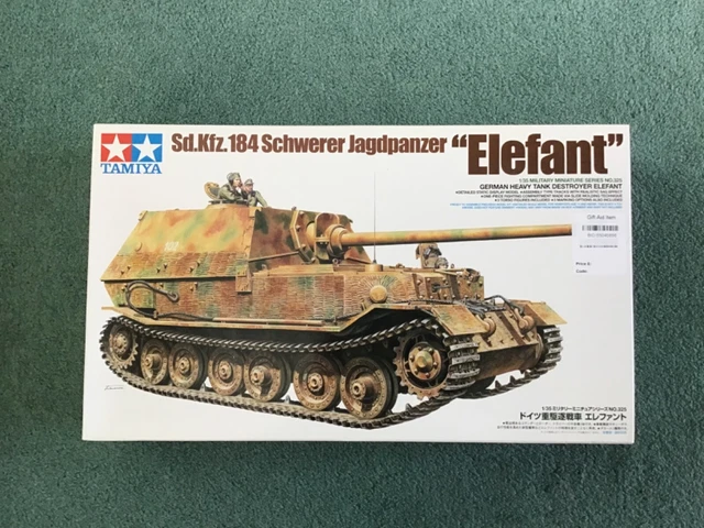 TAMIYA SD.KFZ. 184 Schwerer Jagdpanzer "Elefant", Scale 1:35, 35325 NEW ...