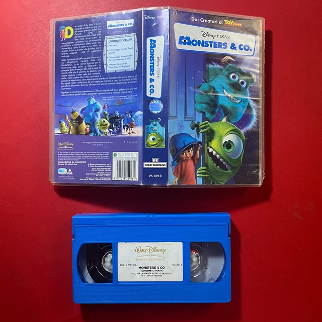 VHS WALT DISNEY Pixar - MONSTERS & CO (ITA 2002) VS 4913 Animazione EUR ...