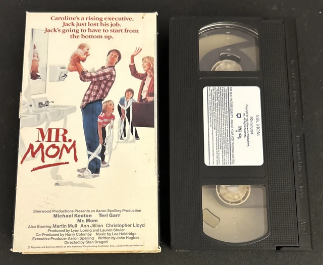 MR. MOM VHS Michael Keaton Teri Garr Martin Mull Ann Jillian ...