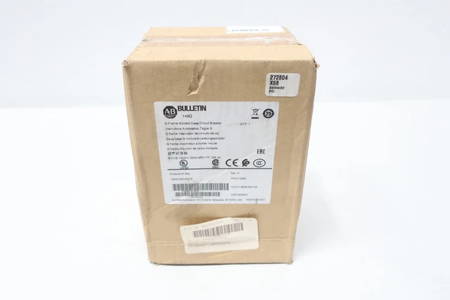 ALLEN BRADLEY 140G-H2C3-C15 Moulé Étui Disjoncteur 3p 15a 240/480/ EUR 601,16 - PicClick FR