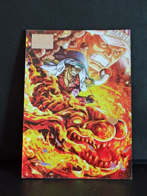 CARTE MANGA SAKAZUKI Akainu - One Piece - Goddess Story TCG R SR SRR ...