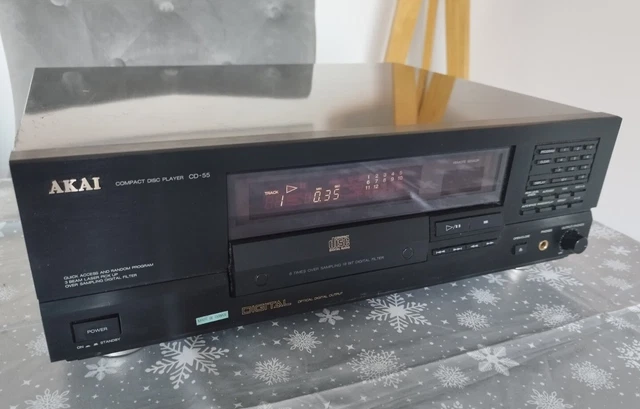 AKAI CD-55 CD Player Vintage Hi-Fi Circa 1990 £88.00 - PicClick UK