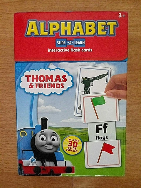 THOMAS & FRIENDS Slide & Learn Alphabet Interactive Flash Cards Ages 3 ...