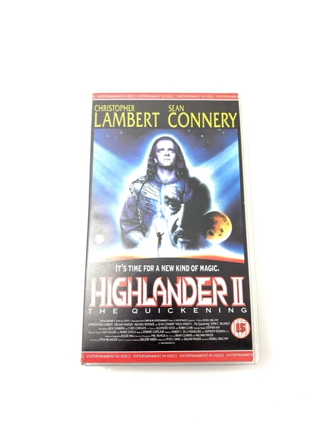 HIGHLANDER 2 VHS Video Tape Sean Connery Vintage £5.42 - PicClick UK