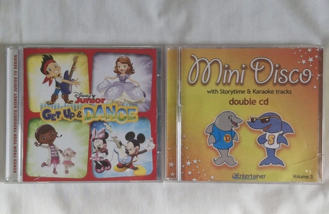 DISNEY JUNIOR GET Up & Dance CD and Mini Disco Vol 3 + Storytime ...