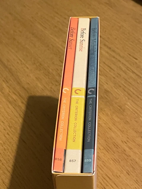 THE BEFORE TRILOGY Criterion Collection Blu-ray Box Set Ethan Hawke ...