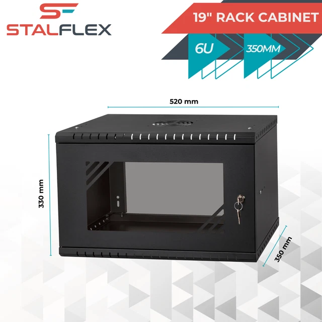 19& 4U 6U 9U 12U 15U 18U Network Data Server Cabinet Comms Wall RACK ...