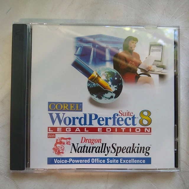 COREL WORDPERFECT SUITE 8 Legal Edition Software EUR 233,38 - PicClick ES