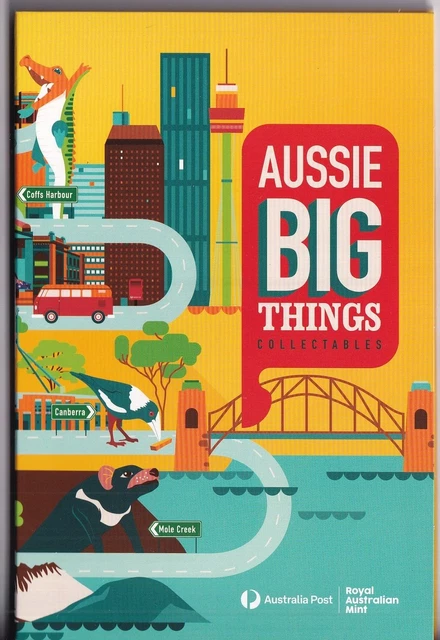 AUSTRALIAN: 2023 $1 Aussie Big Things With Set Of 10 Collectable Coins ...