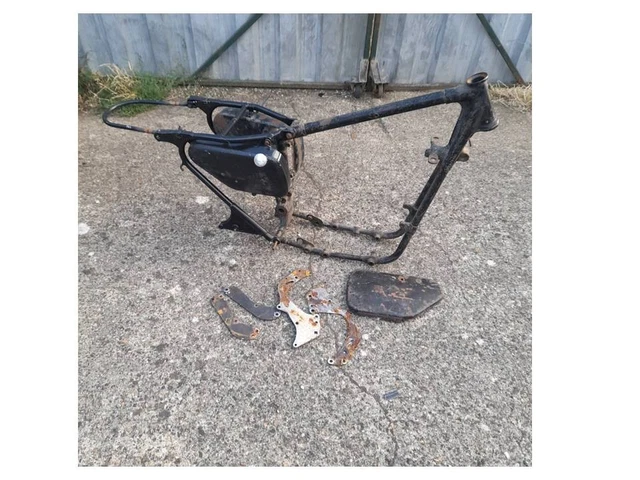 AJS MATCHLESS DUPLEX Frame & Sub - Frame, Oil Tank, Battery Box and ...