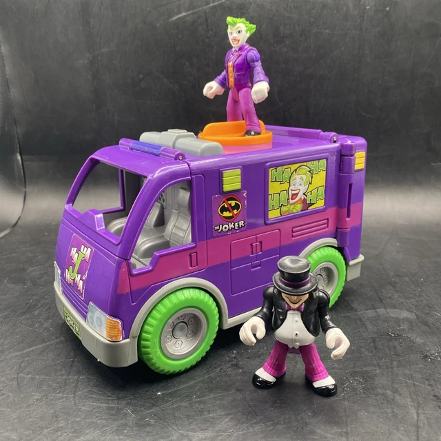 FISHER PRICE IMAGINEXT Joker Villain Van - DC Super Friends, Joker ...