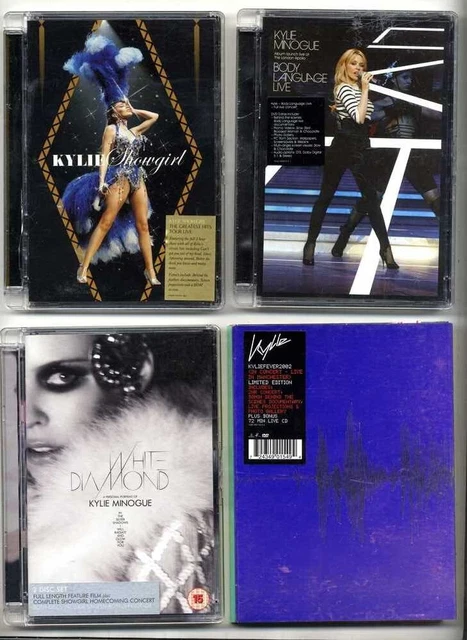 KYLIE MINOGUE - Body Language, Fever, Showgirl & White Diamond Live Dvd ...