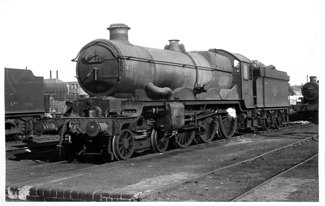 PHOTOGRAPH GWR 5072 Hurricane Steam Locomotive Swindon Works 6x4 £12.05 ...
