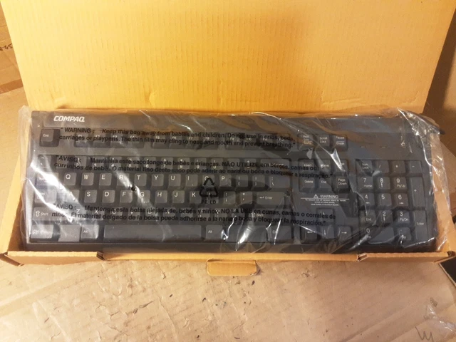 VINTAGE COMPAQ KB-9965 Computer Keyboard,PS2 £35.00 - PicClick UK