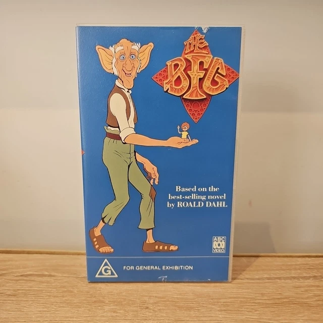 THE BFG ABC Video VHS TESTED Roald Dahl $16.00 - PicClick AU