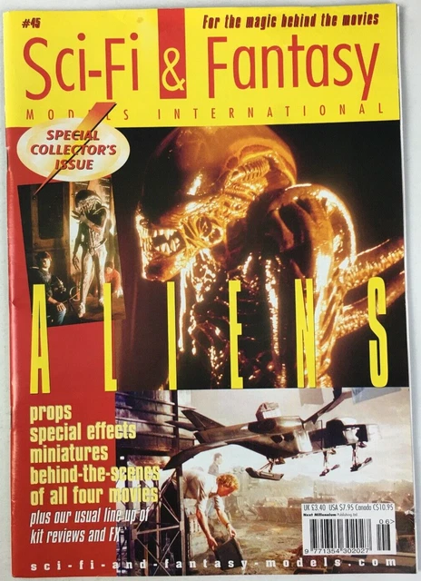 SCI-FI & FANTASY Models #45 Aliens Special Collectors Issue Magazine ...