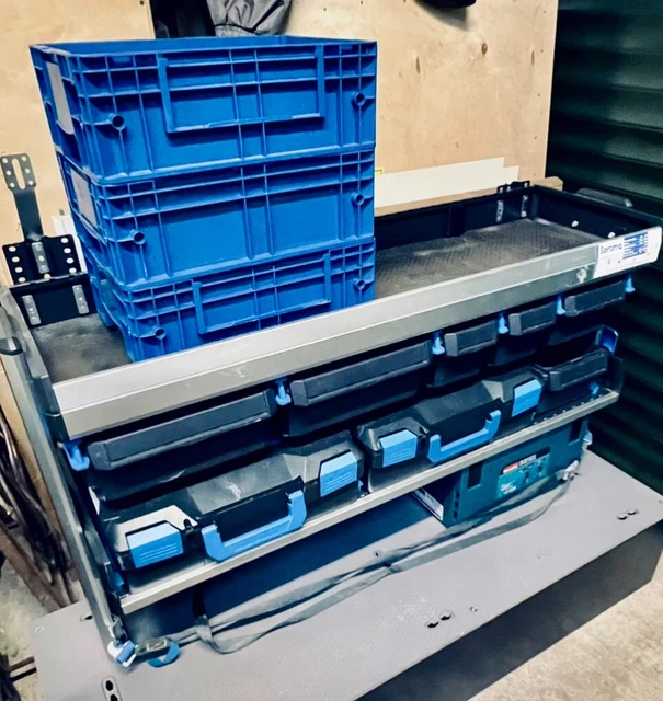 SORTIMO VAN RACKING Shelving and Drawer £390.00 - PicClick UK