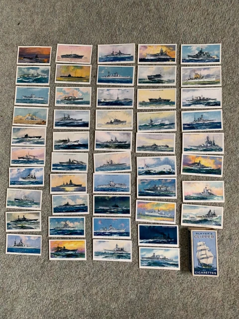 JOHN PLAYER 1939 Modern Naval Craft Cigarette Cards £2.00 - PicClick UK