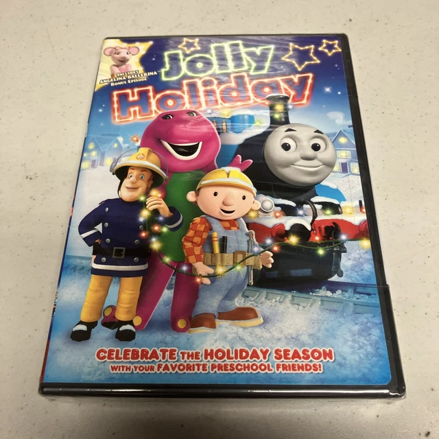 JOLLY HOLIDAY~BOB THE Builder~Fireman Sam~Barney~Thomas Train~2010 New ...