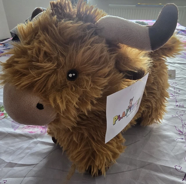 HIGHLAND COW PLUSH Teddy £10.80 - PicClick UK