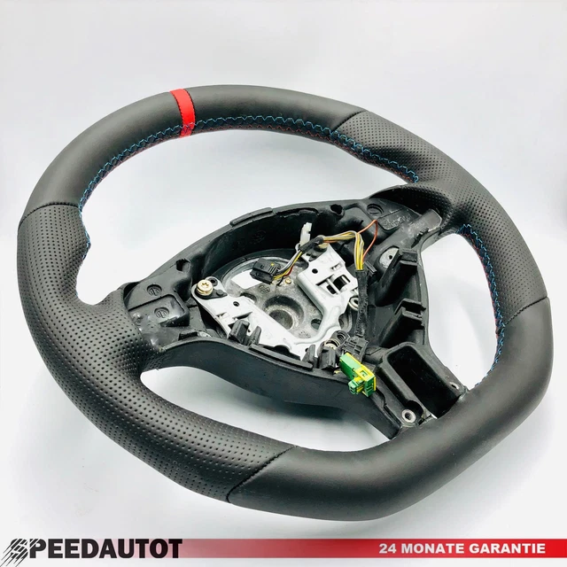 VOLANT EN CUIR Tuning Aplatit BMW Z3 E46 E39 VOLANT ROUGE EUR 316,59 ...
