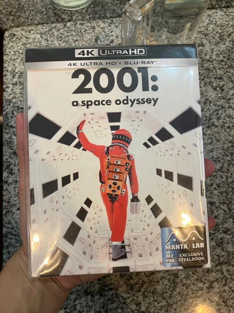 2001 A SPACE Odyssey 4K UHD Blu-ray Steelbook Full SLIP edition | MANTA LAB NEW $199.99 ...