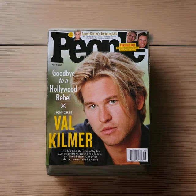 PEOPLE MAGAZINE - Val Kilmer (1959-2025) April 21, 2025 $1.78 - PicClick AU