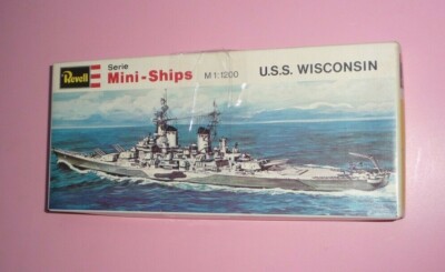 REVELL H-2406 1/1200TH Mini-Ships U.S.S. Wisconsin £13.07 - PicClick UK