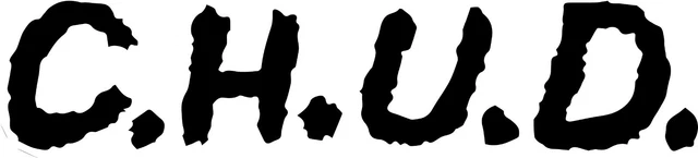 CHUD VINYL DECAL sticker horror 70's Logo fangoria C.H.U.D. EUR 4,06 ...