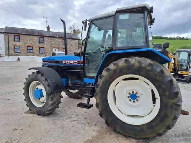 FORD NEW HOLLAND 8340 SLE tractor full rack of weights POA £1,234,567. ...
