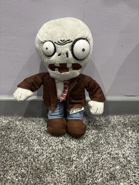 OFFICIAL JAZWARES 2012 Plants Vs Zombies Suit & Tie Zombie Plush Soft ...