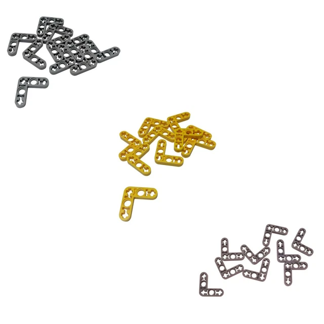 10X LEGO TECHNIC, Liftarm, Modified Bent Thin L-Shape 3 x 3 EUR 3,49 ...