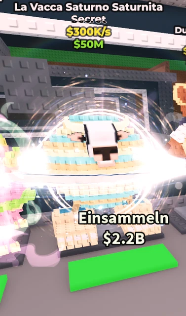 STEAL A BRAINROT SAB Secret La Vacca Saturno Saturnita 300 K/s EUR 1,00 ...