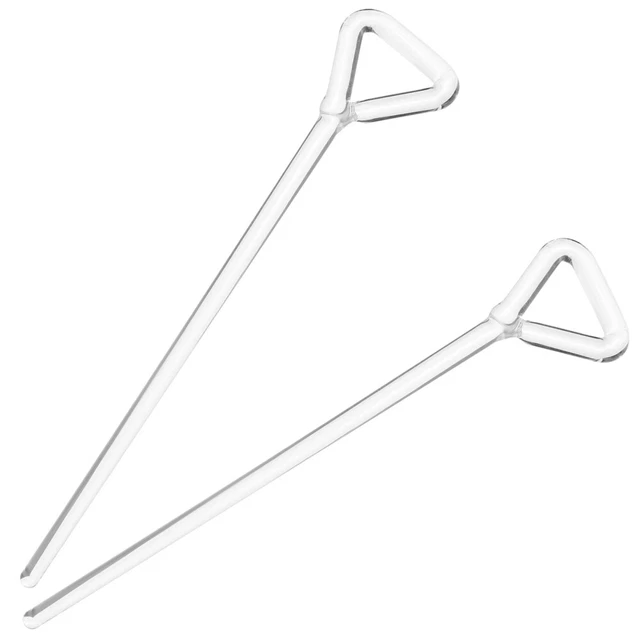 2 PCS GLASS Coating Rod L-shaped Cell Spreader Laboratory Accessory £9. ...