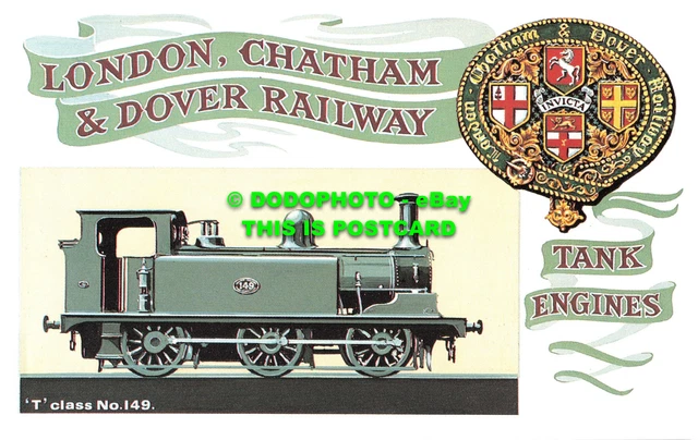 R542920 LONDON. CHATHAM and Dover Railway. Tank Engines. T. Class No ...