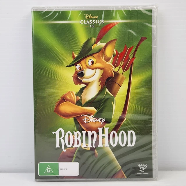 ROBIN HOOD DVD Movie 1973 Walt Disney Family Adventure Children ...
