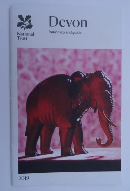 DEVON NATIONAL TRUST Brochure / Map / Guide 2019.24 pages. 32 places ...