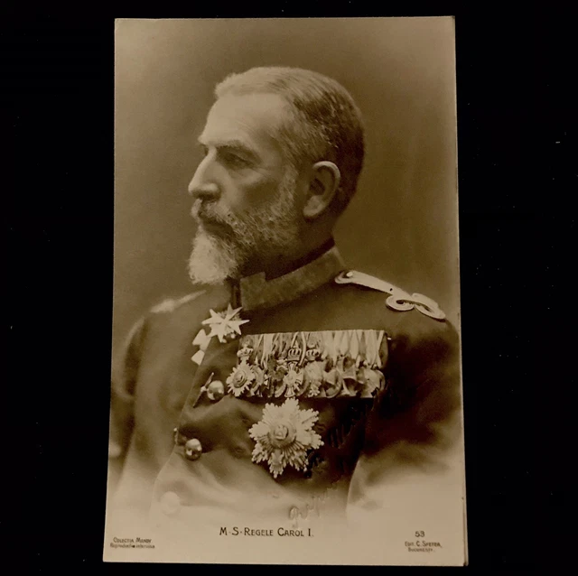 RARE 1900 FRANZ Mandy King Carol I of Romania CPA Photo Card £19.49 ...