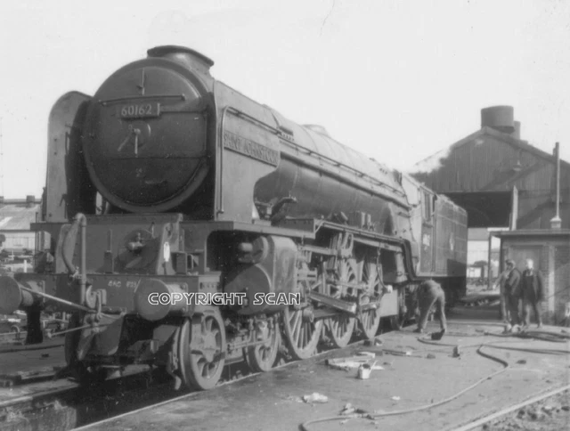 RAILWAY STEAM PHOTO.: 60162 Ex LNER A1 'SAINT JONSTOUN' @ DONCASTER 60 ...