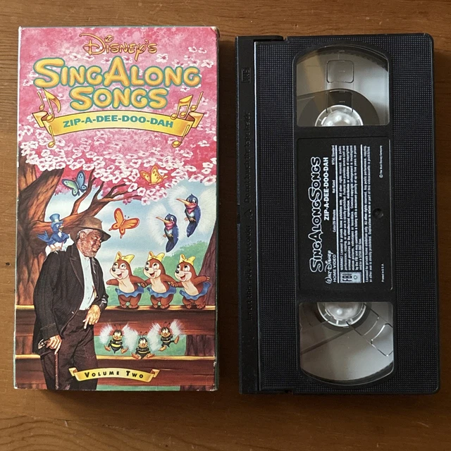 DISNEYS SING ALONG Songs - Song of the South: Zip-A-Dee-Doo-Dah (VHS ...