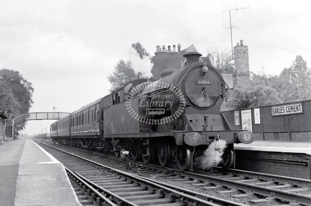 PHOTO BR British Railways Steam Locomotive Class A5/1 69814 at Bingham ...