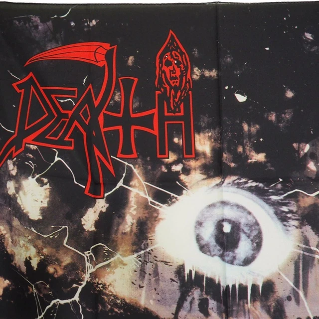 DEATH &SYMBOLIC& FLAG Poster Collector Vintage 1995, leprosy, morbid ...