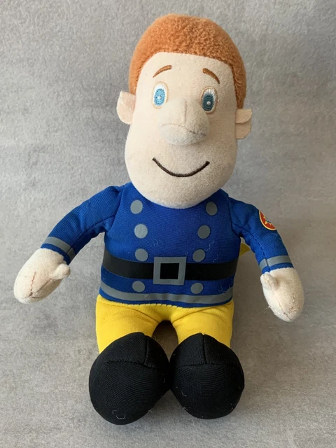 FIREMAN SAM SOFT Toy Plush Toy - With Working Sound Box - No Hat - 2014 ...