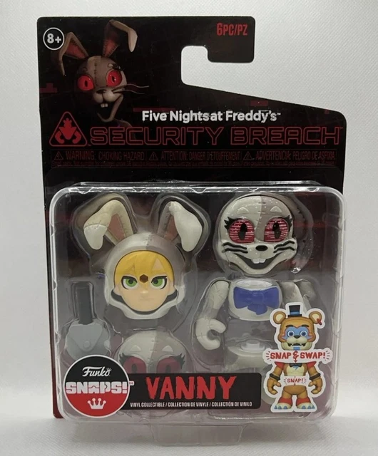 FIVE NIGHTS AT Freddys Vanny Snaps Figure FNAF Freddy Funko NEW UK £15. ...