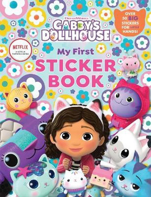 GABBY'S DOLLHOUSE: MY First Sticker Book (Dreamworks) by ANN,M MARTIN ...